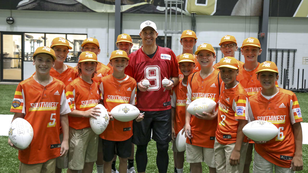 Photos: Saints celebrate LLWS champions at practice