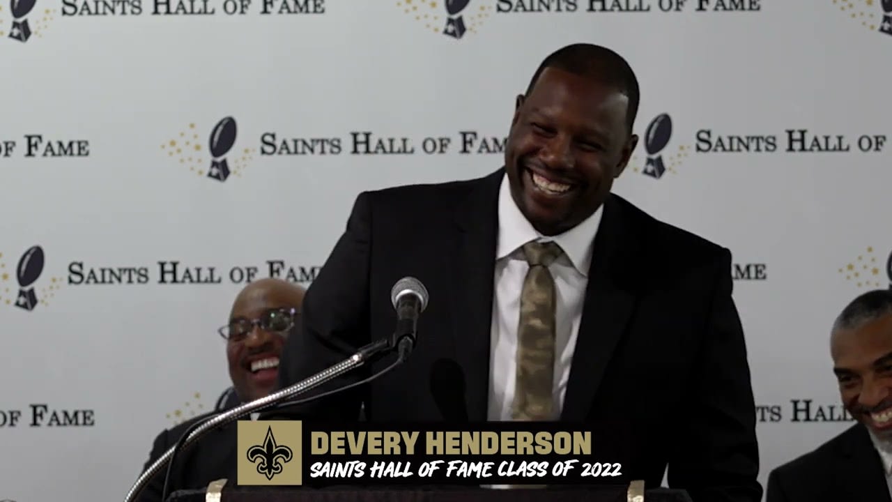 Devery Henderson | Saints Hall of Fame induction speech