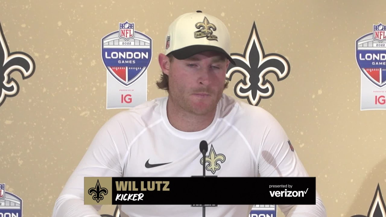 Saints kicker Wil Lutz talks late game field goals - Saints vs Vikings ...