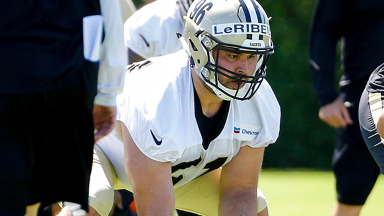 John DeShazier: Center Josh LeRibeus making positive impression with Saints