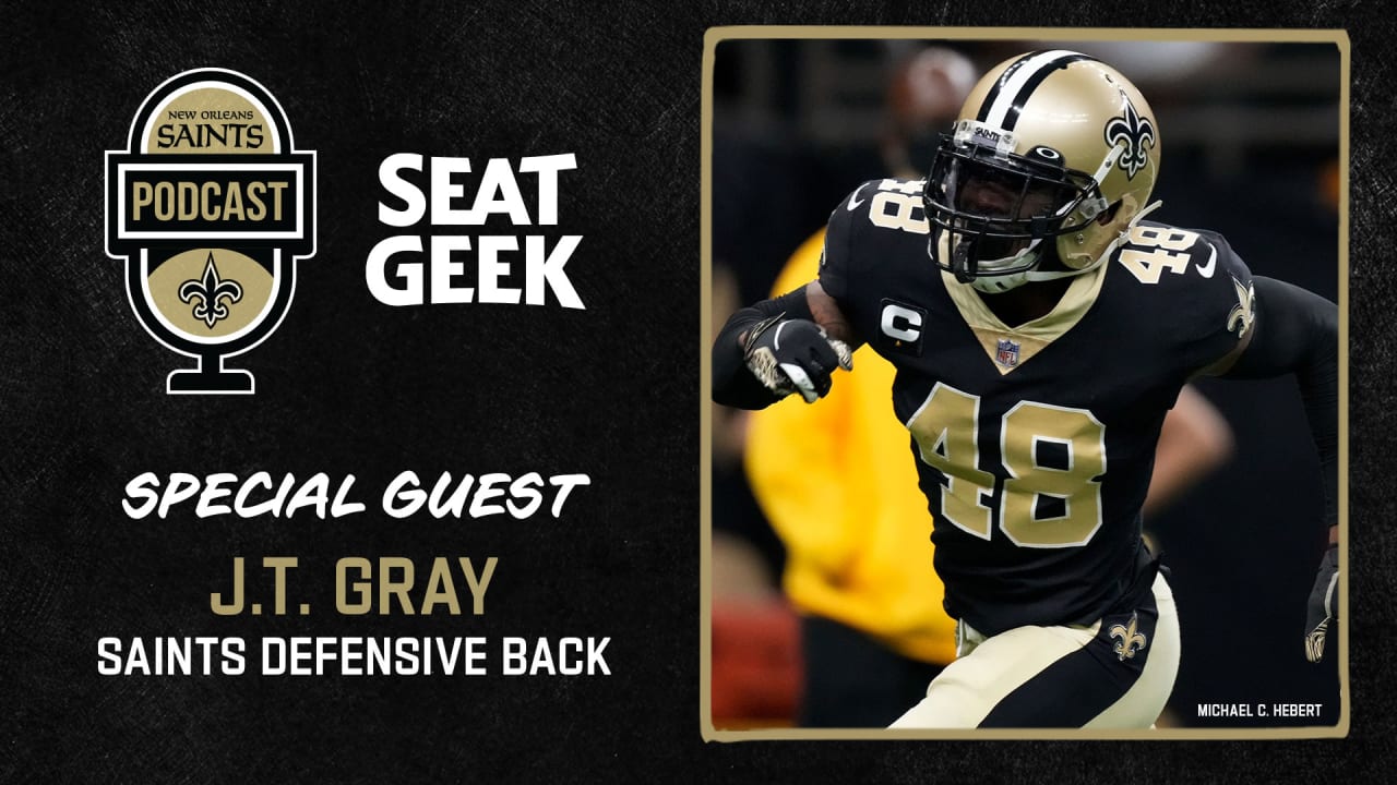 JT Gray on Saints Podcast presented by SeatGeek | January 24, 2022