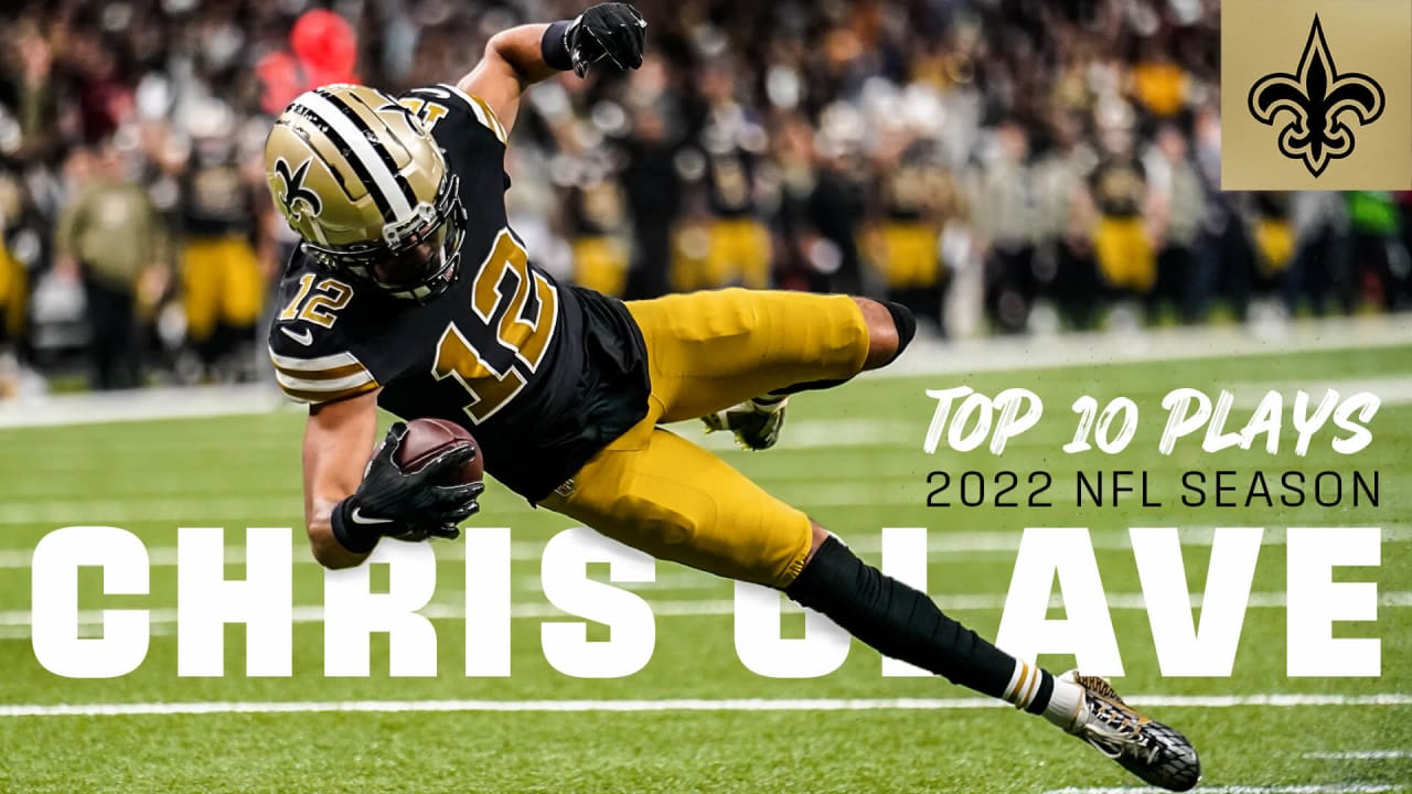 Watch Saints WR Chris Olave's Top 10 Plays of the 2022 NFL season