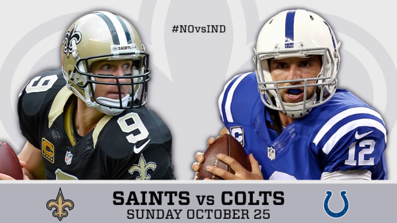 Replay of updates from New Orleans Saints-Indianapolis Colts game
