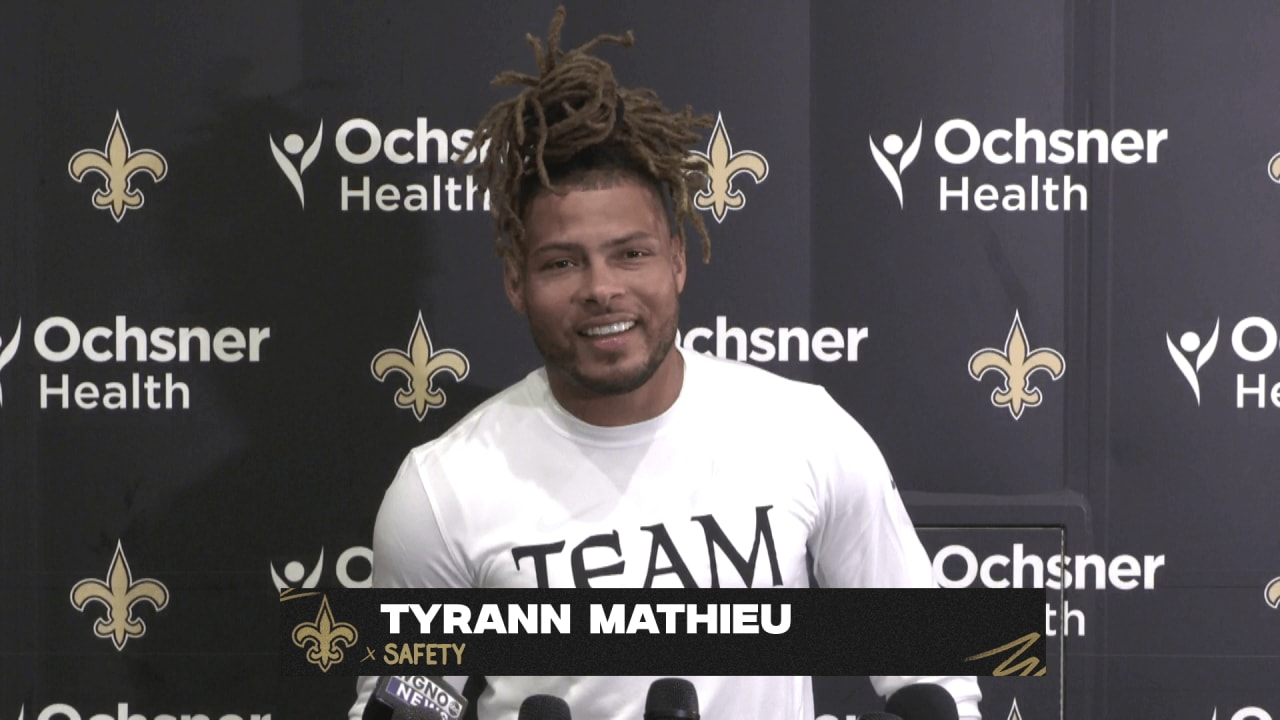Training Camp 2023: Saints S Tyrann Mathieu on QB Derek Carr's leadership