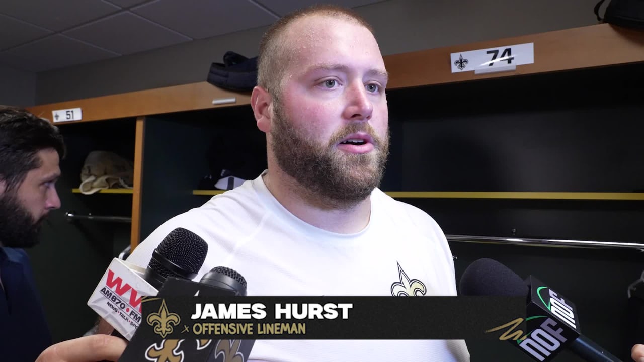 James Hurst | Saints-Packers Postgame Interview | 2023 NFL Week 3
