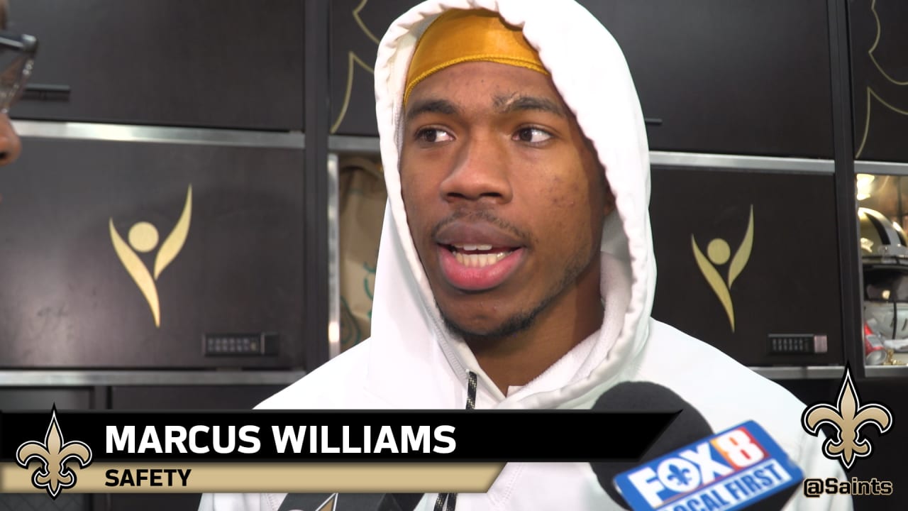 Marcus Williams, "We have to eliminate the explosive plays"