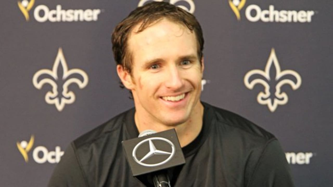 QB Drew Brees' Press Conference 1/10/12