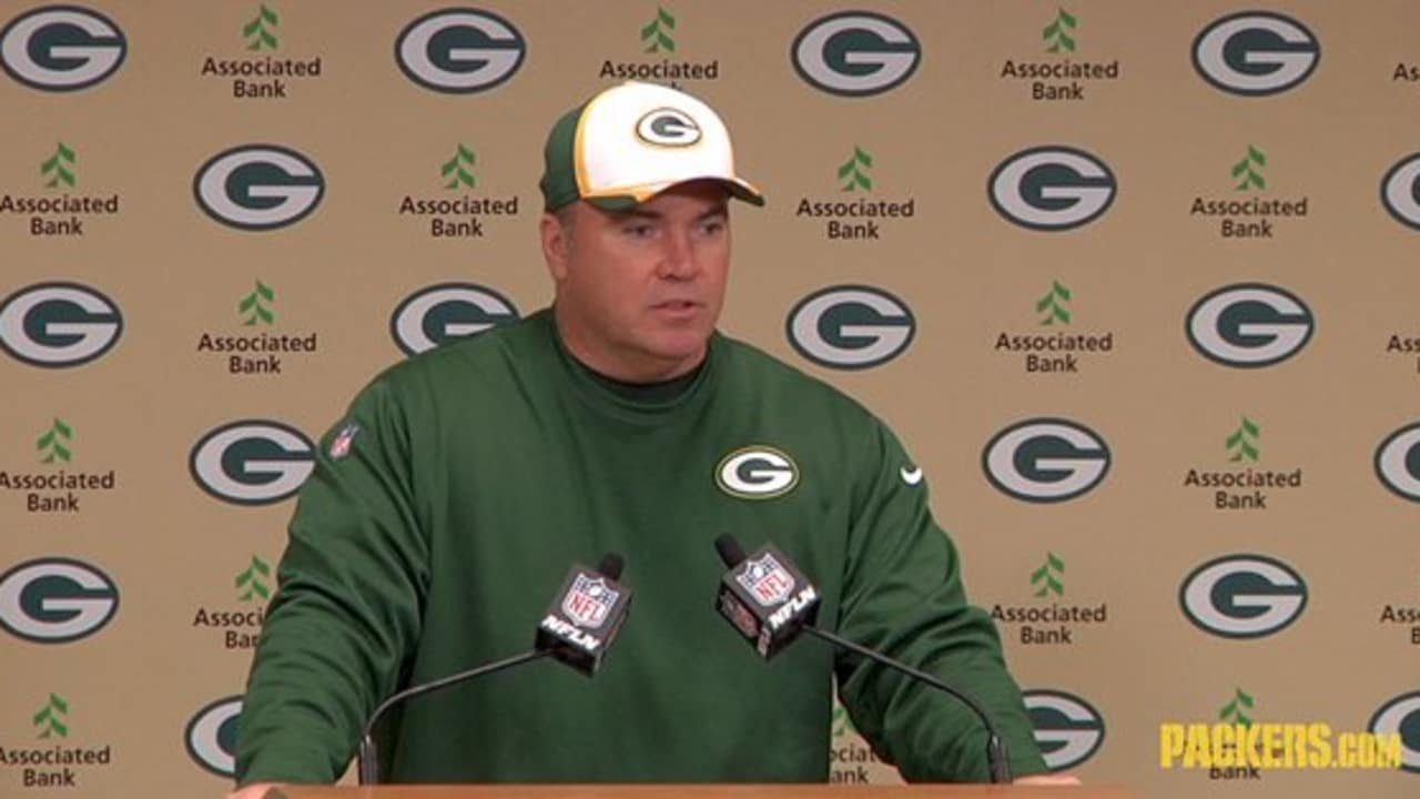 Mike McCarthy talks about New Orleans Saints
