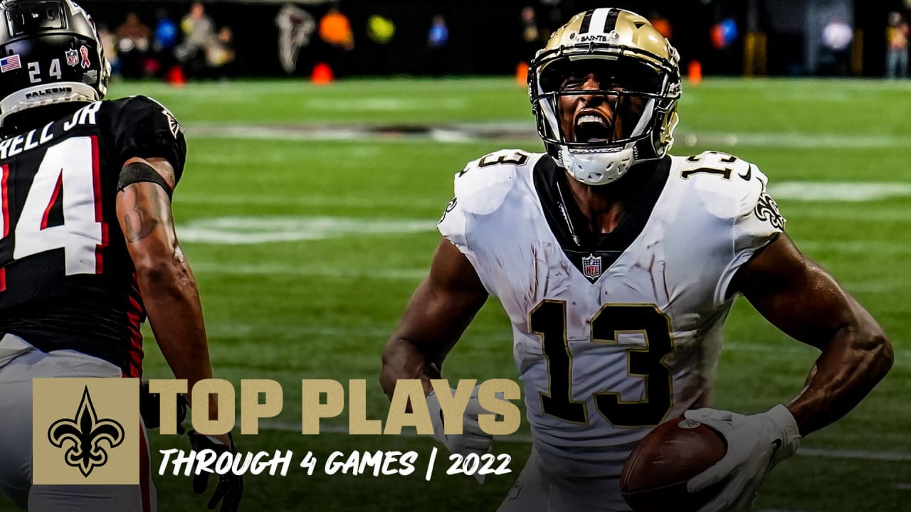 New Orleans Saints' top plays through quarter mark of 2022 NFL season