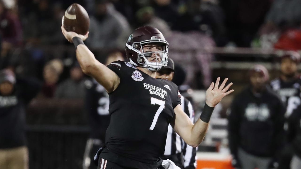 2020 NFL Draft: QB Tommy Stevens, Mississippi State, 240th Pick, Five ...