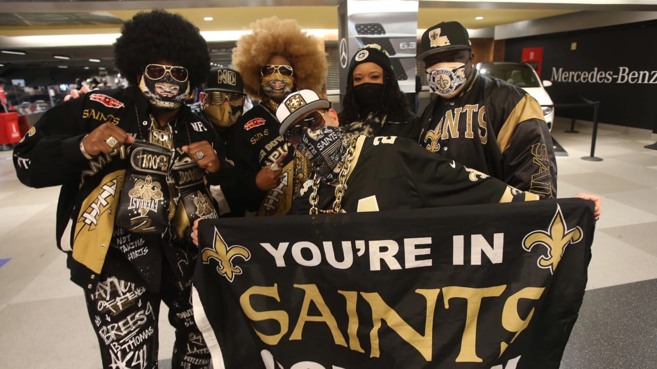 Photos: In-stadium Saints fans | Saints-Chicago Bears Wild Card 2020