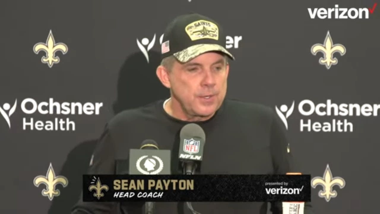 Sean Payton on week 9 loss to Atlanta | Saints-Falcons Postgame