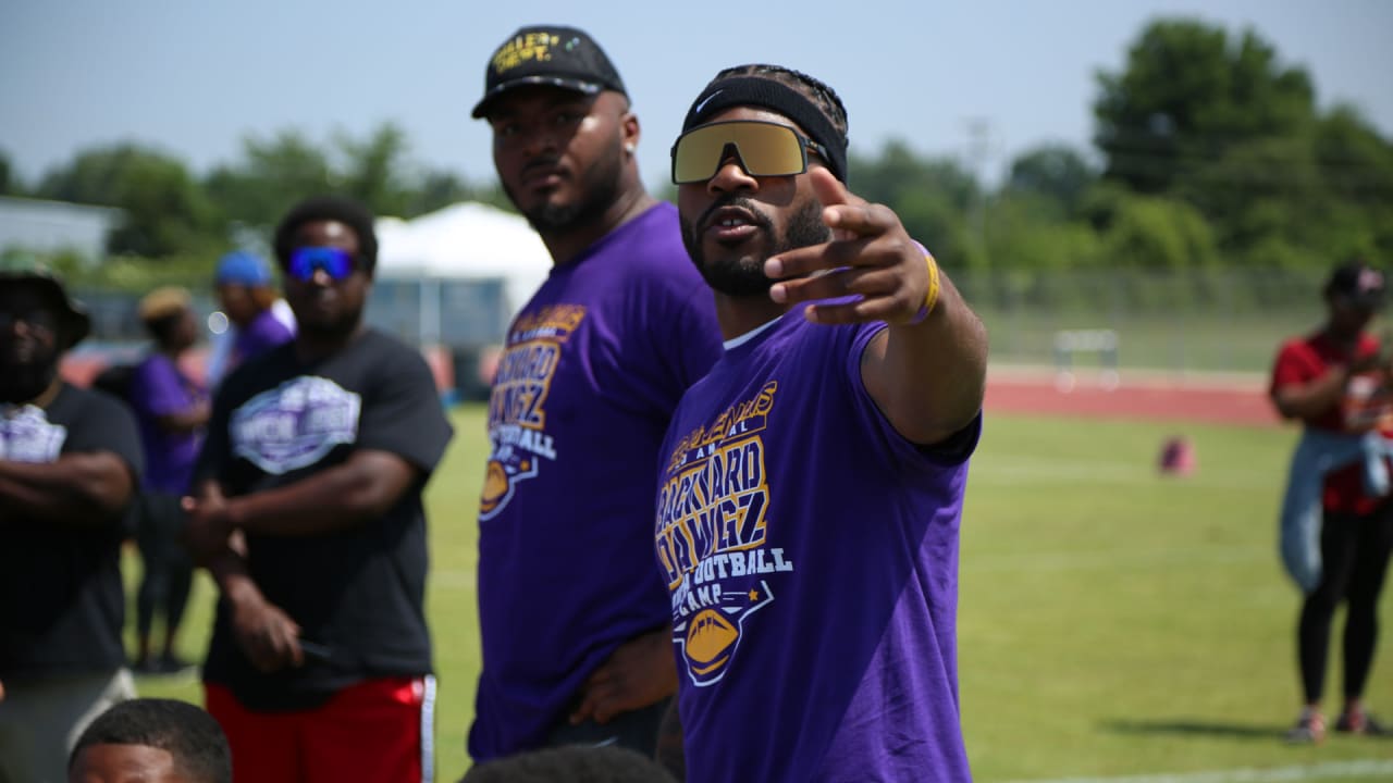 Photos: J.T. Gray hosts annual Backyard Dawgz Youth Football Camp