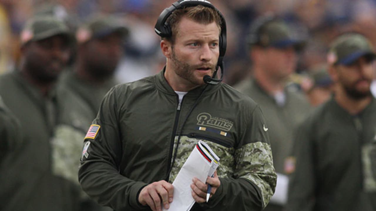 Quotes from Los Angeles Rams' Sean McVay