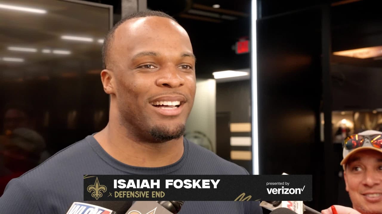 2023 NFL Rookie Minicamp: Isaiah Foskey early impressions at Saints ...