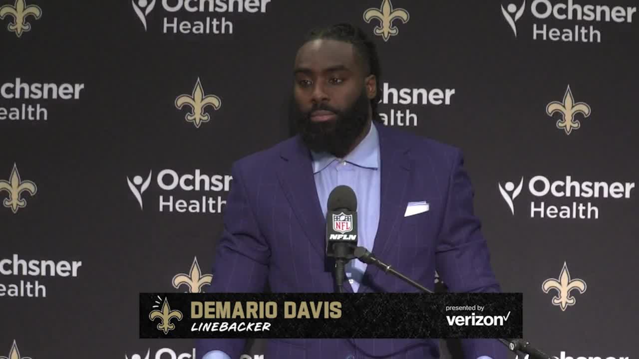 Demario Davis on the impact of the Saints defense | Saints-Seahawks ...