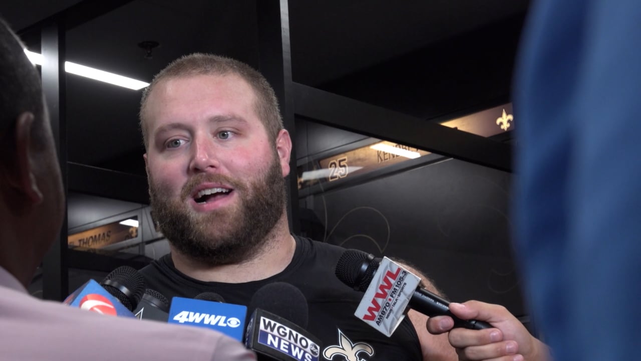 James Hurst talks establishing run game, offensive line chemistry ahead ...
