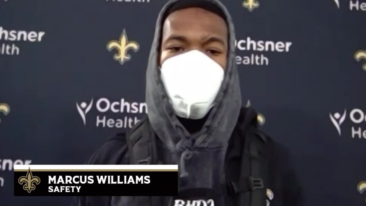 Marcus Williams on a united Saints defense in week 13 win | Saints at ...