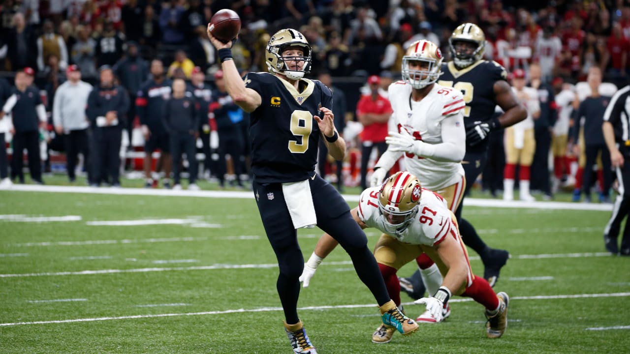 New Orleans Saints vs. San Francisco 49ers Game Highlights | 2019 NFL ...