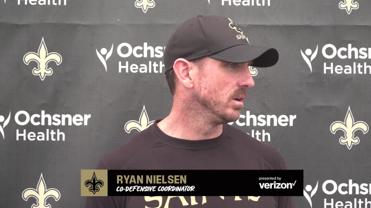 New Orleans Saints co-defensive coordinator Ryan Nielsen on Payton ...
