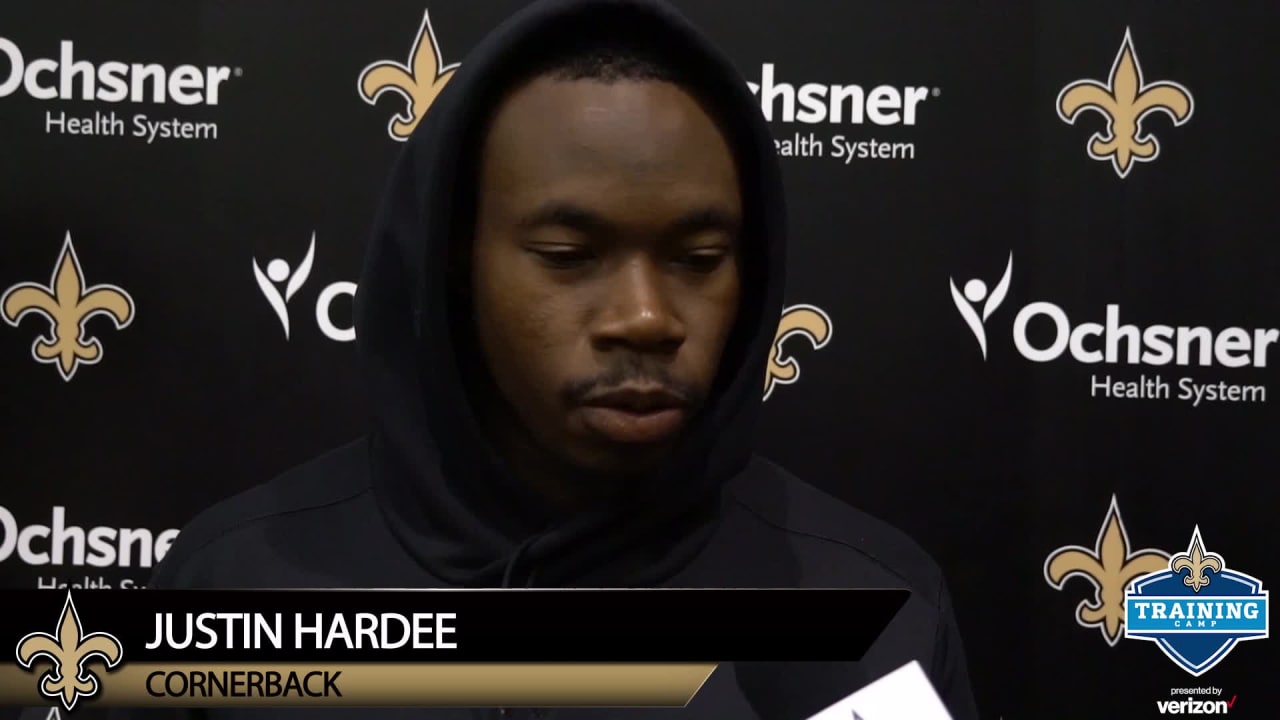 Justin Hardee Training Camp Media Availability - August 15