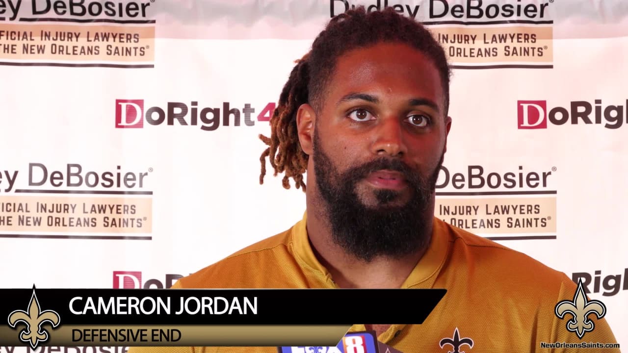 Cam Jordan, 'I'm overly excited to see what the D-line can do'