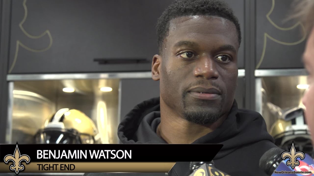 Benjamin Watson, "This is what every guy in the locker room works for"