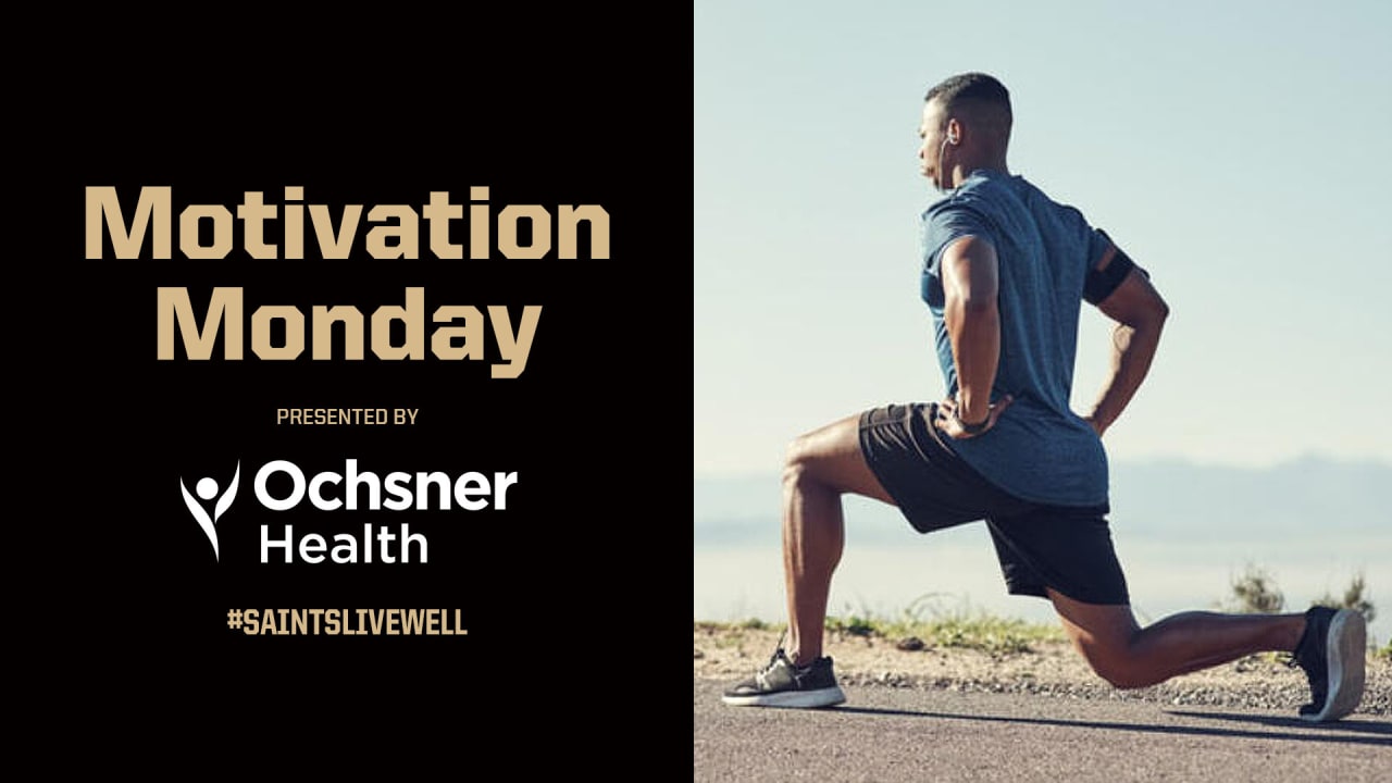 Motivation Monday: Energy boost in less than a minute | Saints Live Well