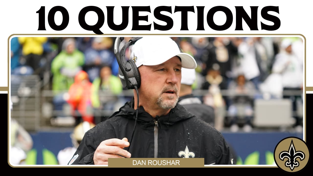 10 questions with New Orleans Saints offensive line coach Dan Roushar