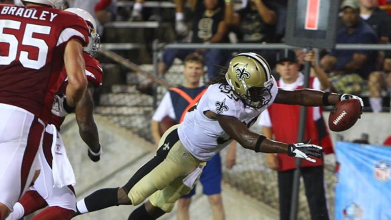 Chase Daniel to Travaris Cadet for a TD