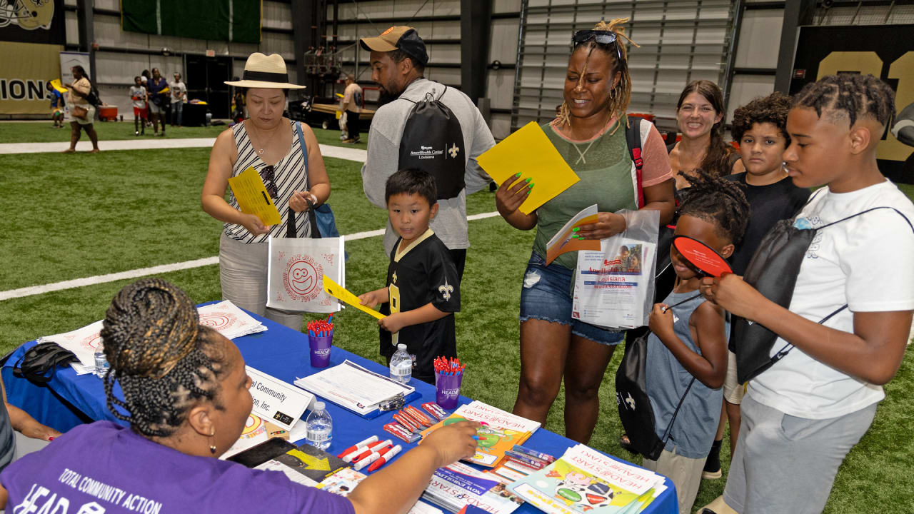 Recap: Saints, AmeriHealth Caritas Louisiana host 2023 Back to School ...