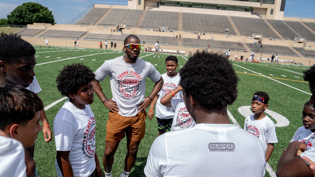 Photos: Paulson Adebo host inaugural football camp at Herman Clark Stadium