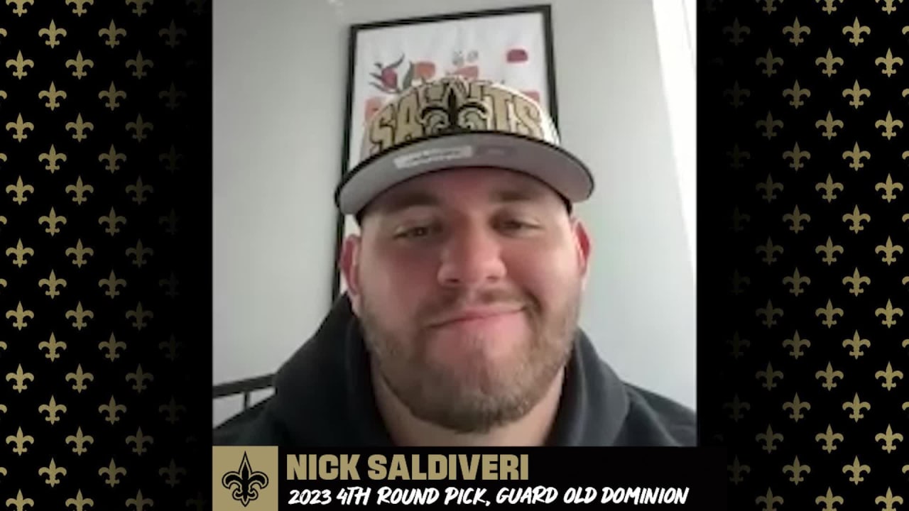 2023 NFL Draft: Nick Saldiveri's 1st Interview with Saints