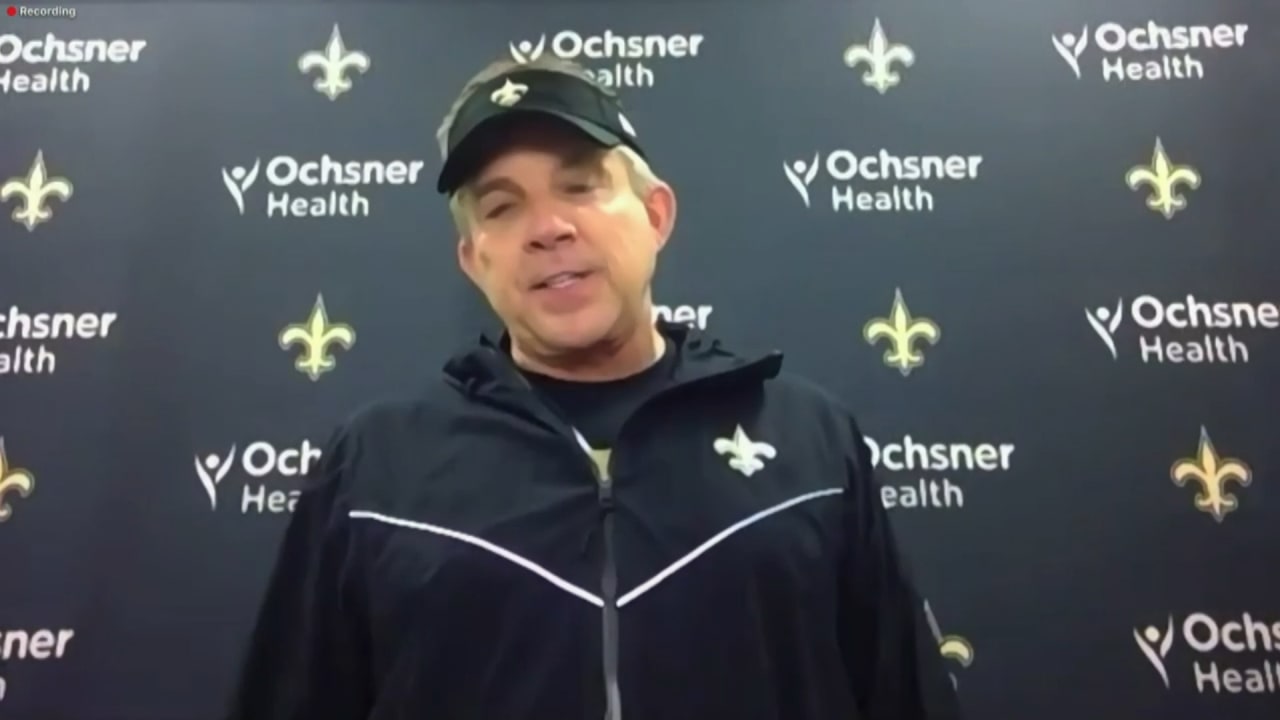 Sean Payton talks strong Saints performance in week 9 at Buccaneers