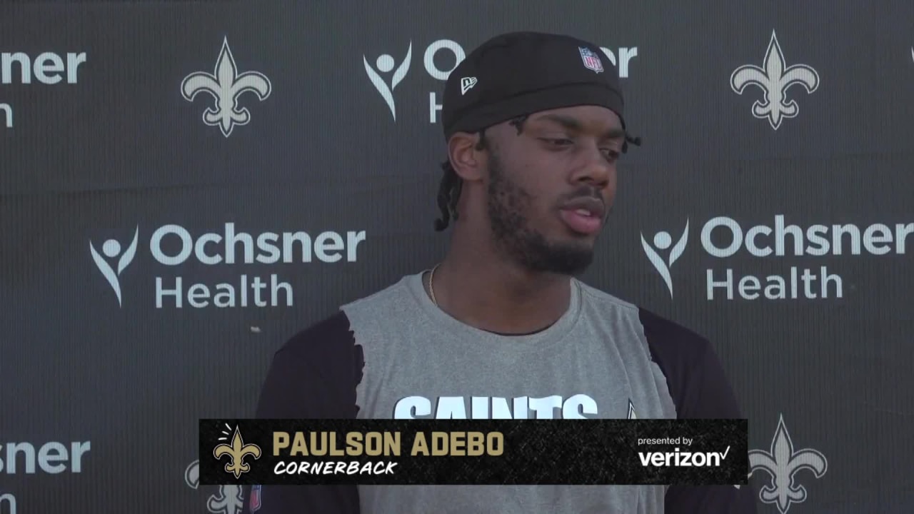 Paulson Adebo talks film study ahead of week 5 at Washington 10/7/21