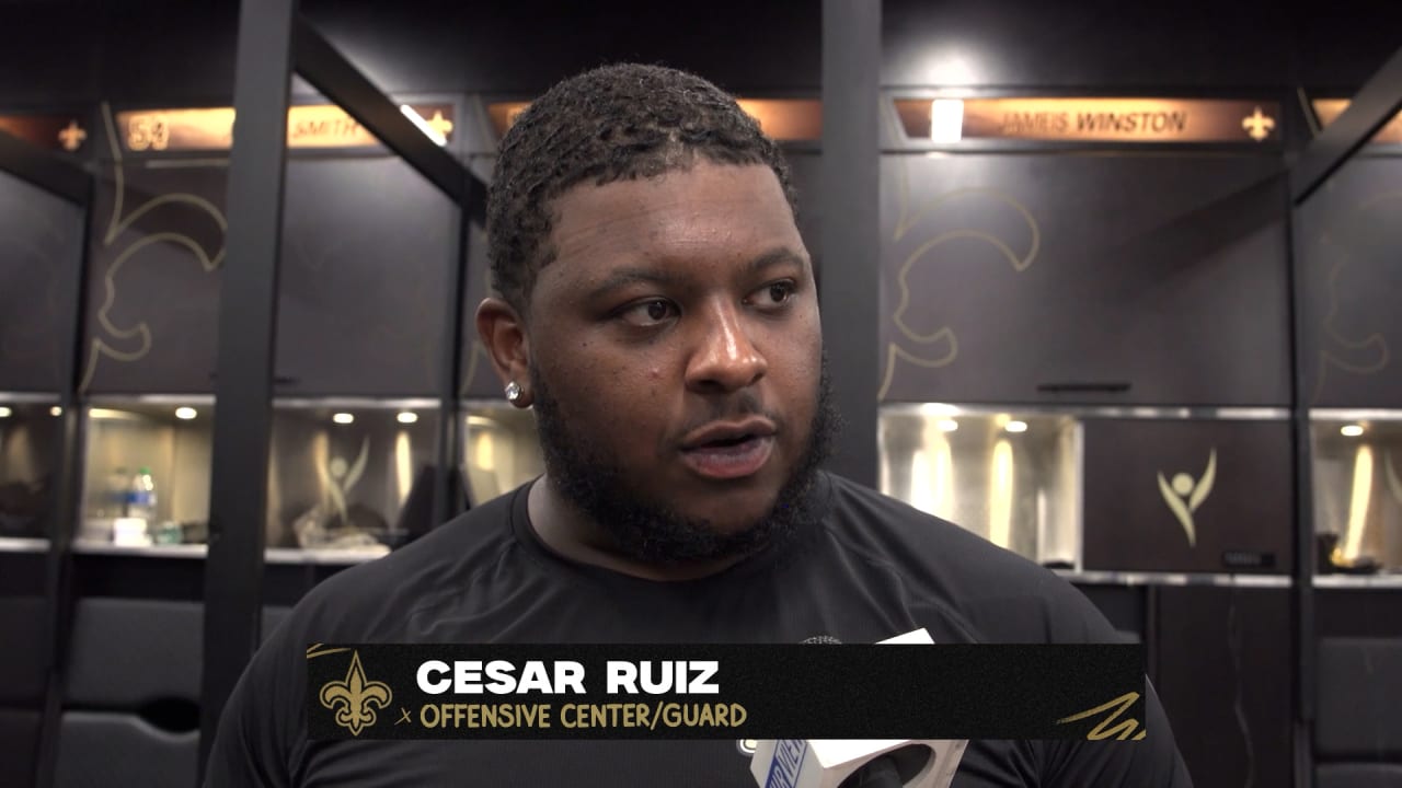 Cesar Ruiz talks home opener, Titans defense ahead of Saints vs. Titans ...