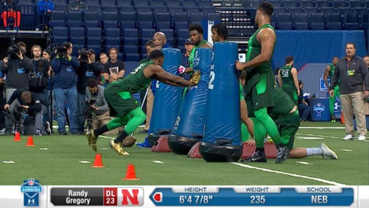 2015 Combine workout: Nebraska defensive end Randy Gregory