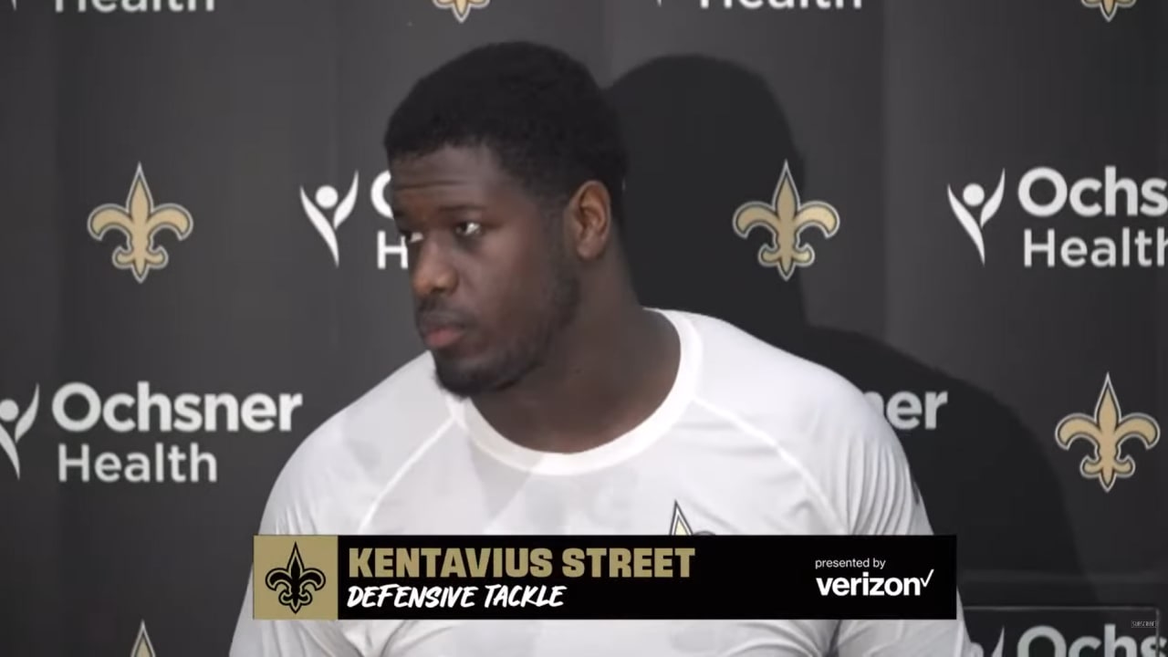 Saints Training Camp 2022 - Kentavius Street Media Availability 8/2/22