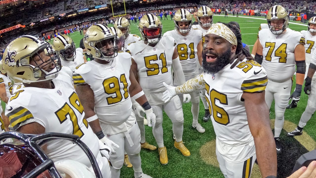 Saints vs Bills Pregame Huddle | 2021 NFL Week 12