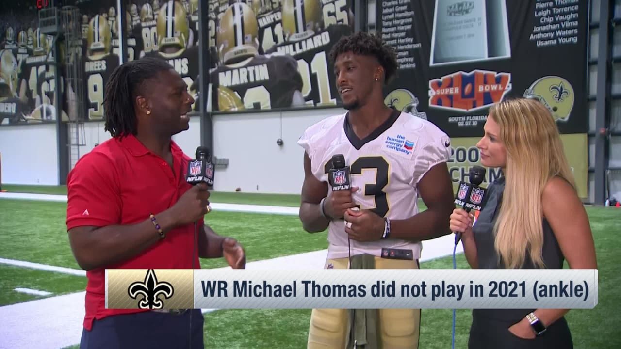 Michael Thomas: Expectation for Saints WR room is very high