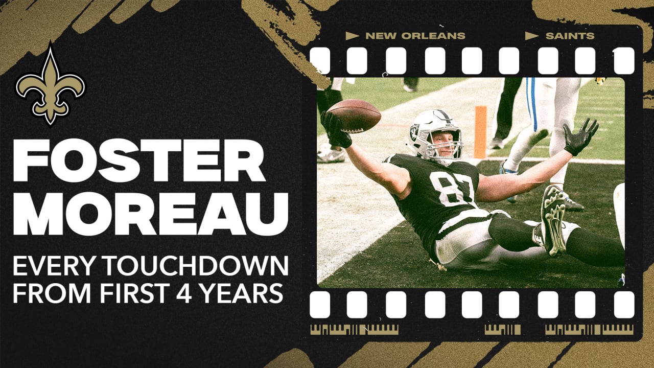 Saints TE Foster Moreau Highlights: Every TD of NFL Career with Raiders