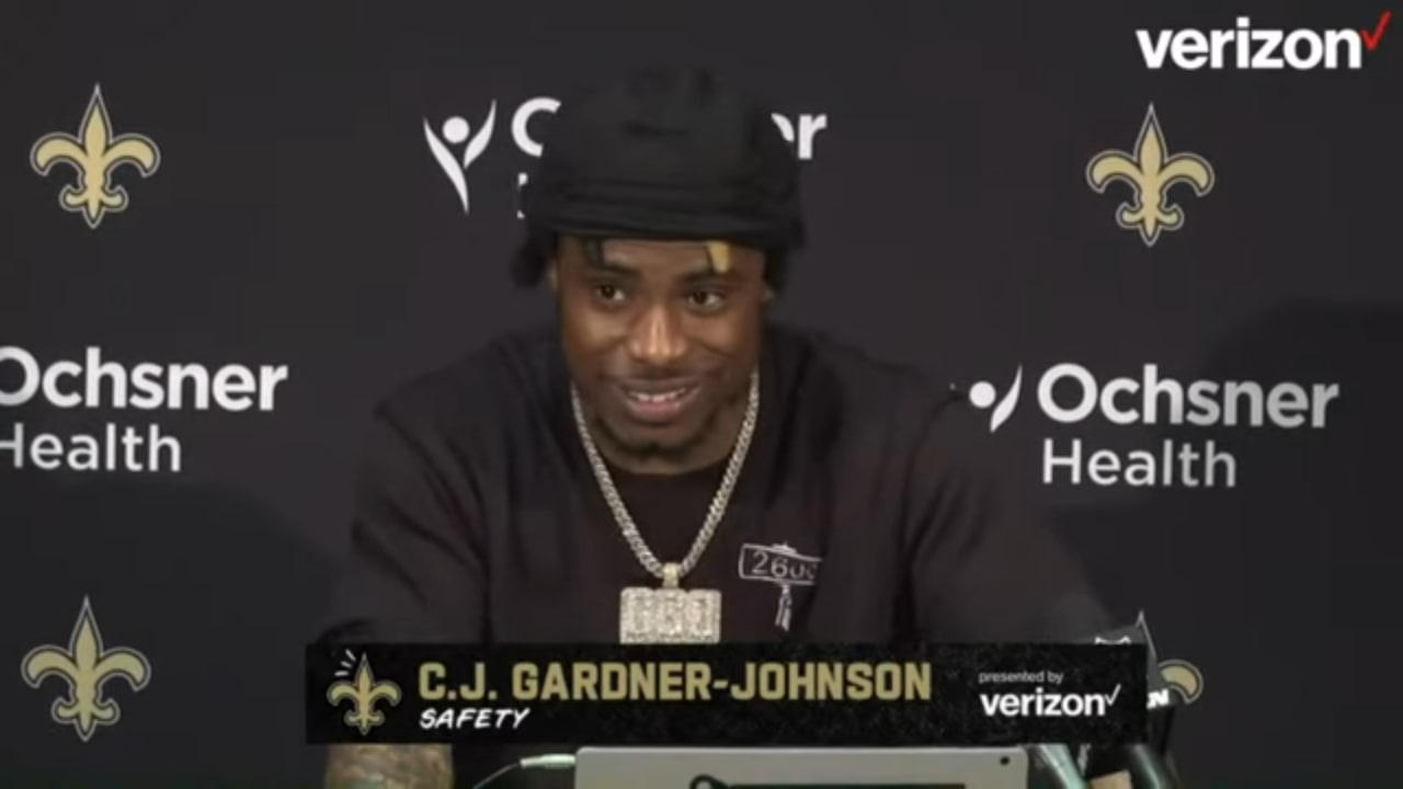 CJ Gardner-Johnson on HUGE INT from Tom Brady | Saints-Bucs Postgame