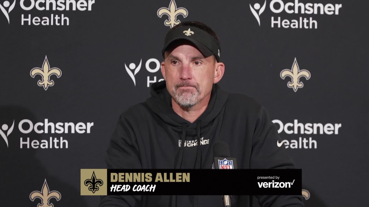 Dennis Allen recaps win vs. Philadelphia | Eagles vs. Saints 2022 Week ...