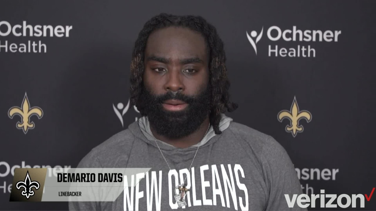Demario Davis talks about breaking down opponents from 2020 Saints ...