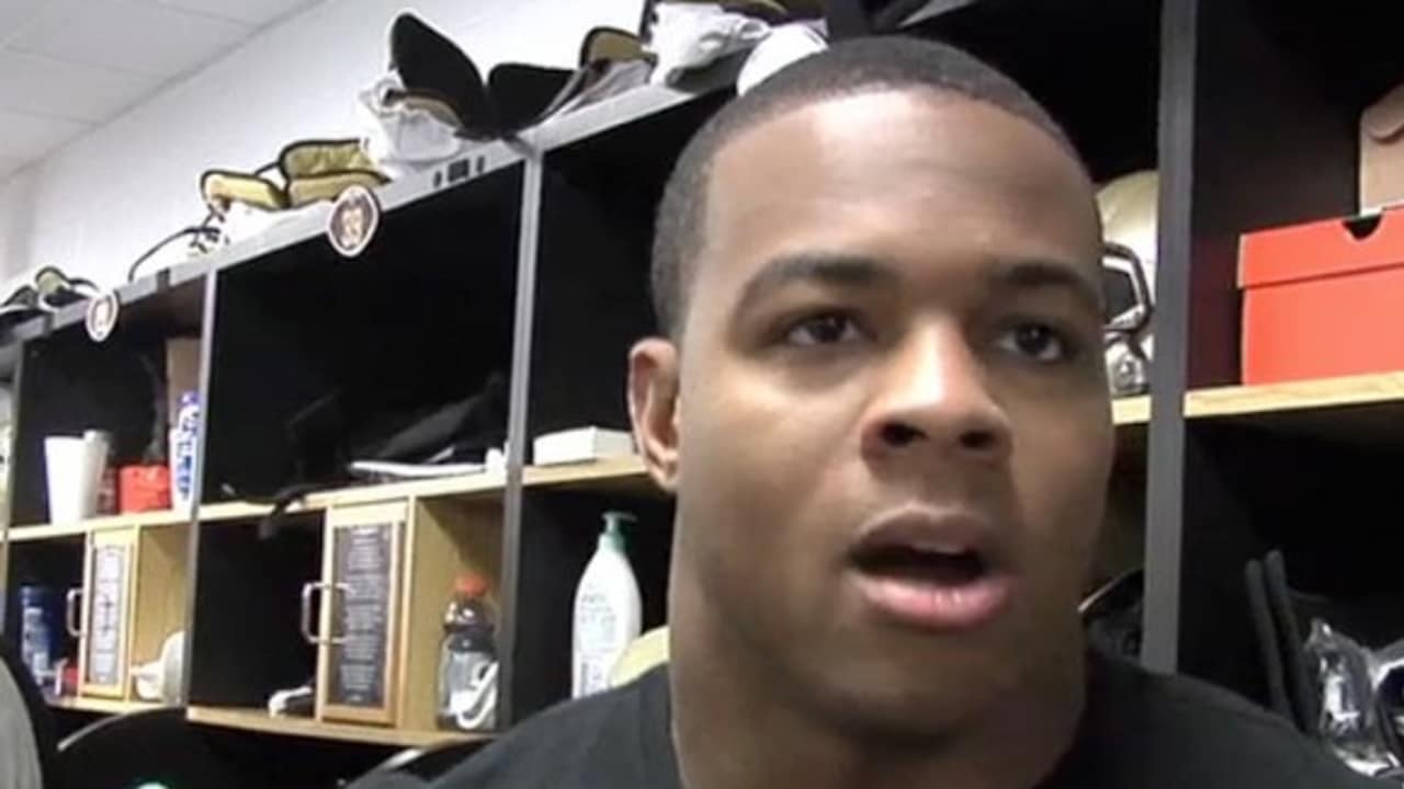 Pierre Thomas Interview 11/14/12