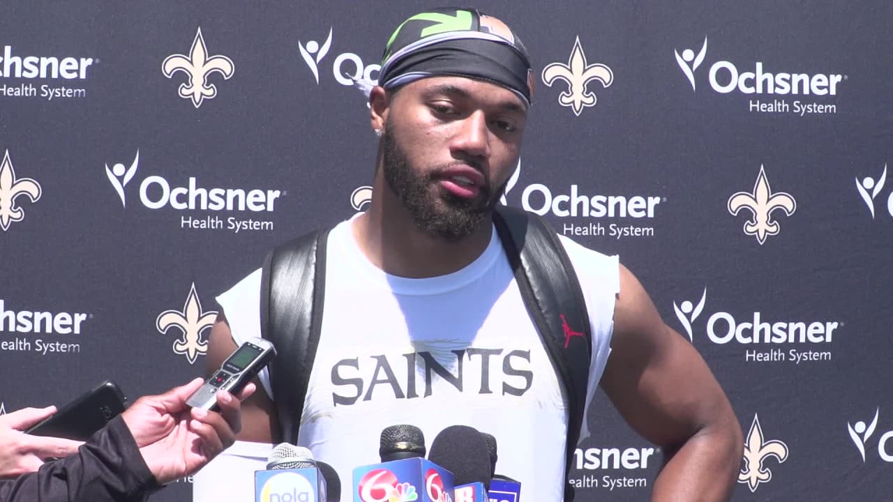 Marshon Lattimore Training Camp Media Availability - August 22 Marshon Lattimore Training Camp Media Availability - August 22