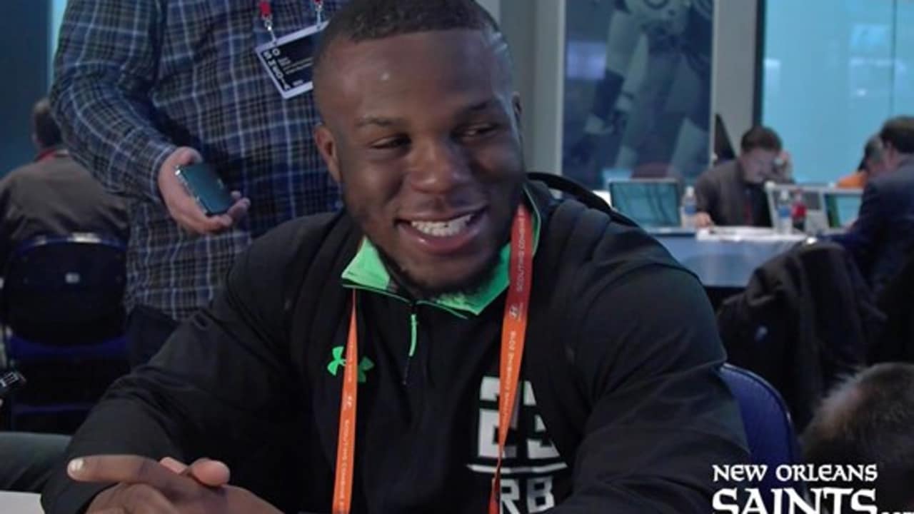 Florida's Kelvin Taylor talks about his dad Fred