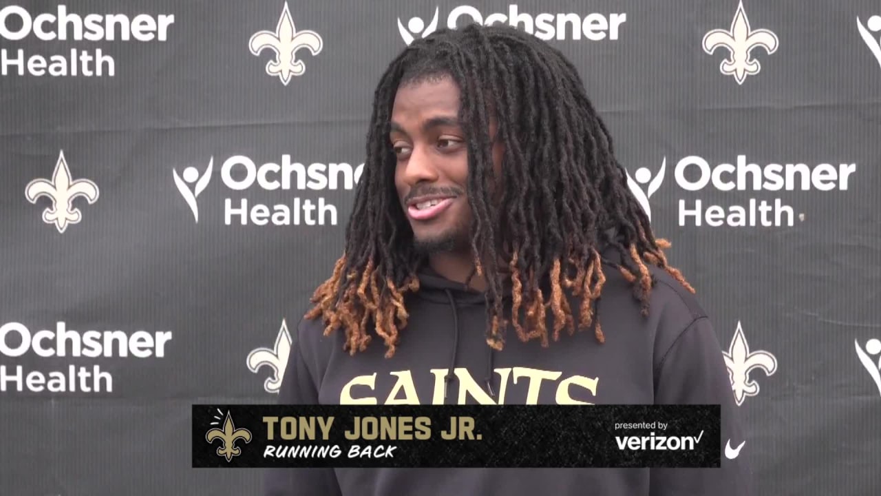 Tony Jones Jr. talks Saints running scheme 10/1/21