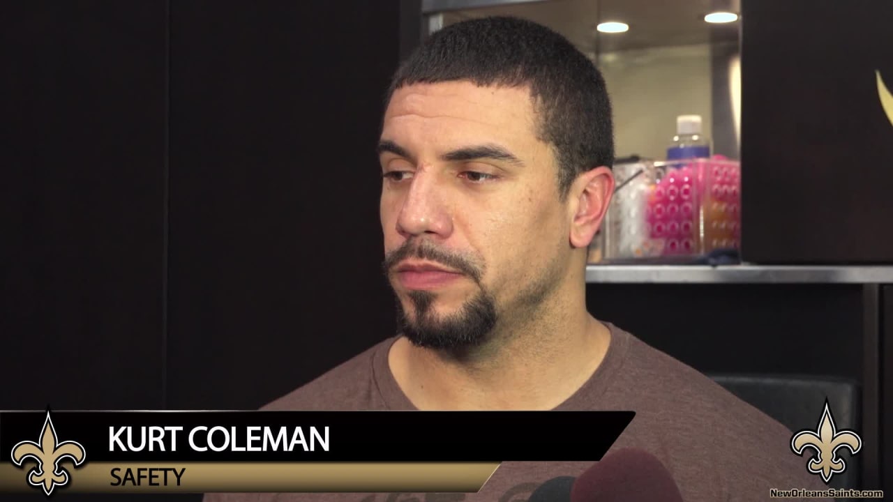 Kurt Coleman, "We're working hard each week to push one another"