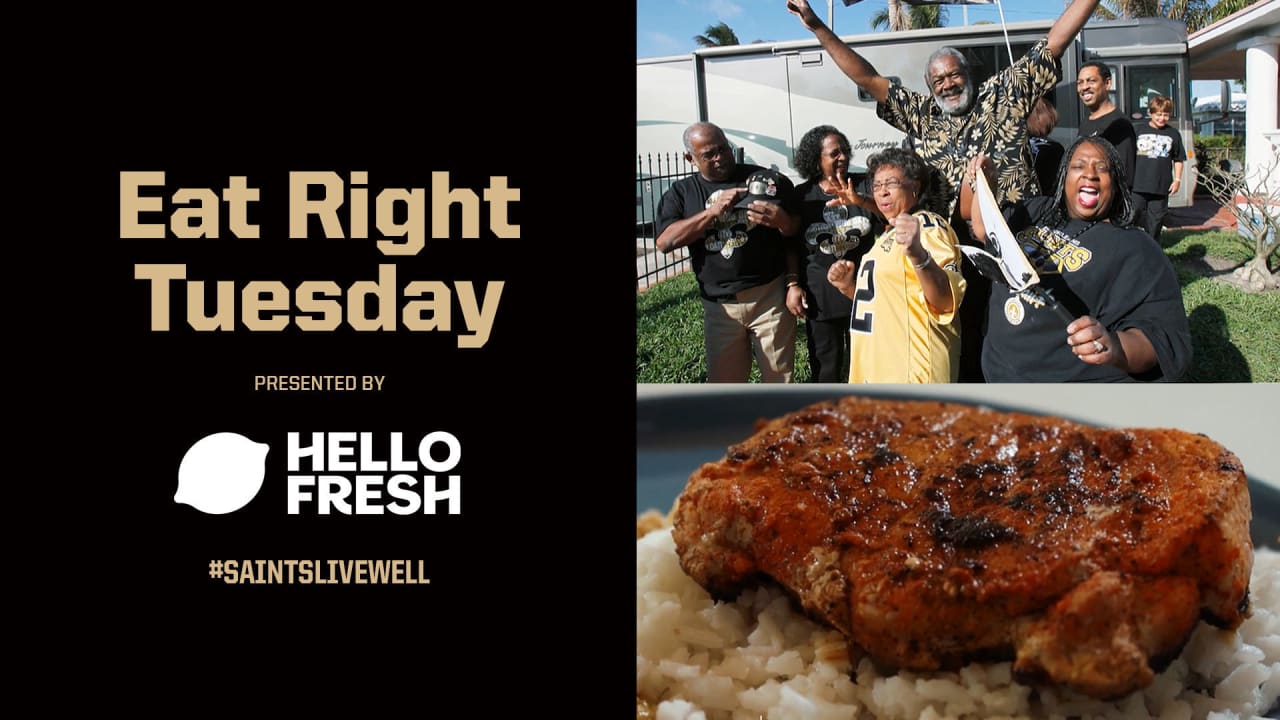 Eat Right Tuesday: BBQ Pork Chops | Saints Live Well